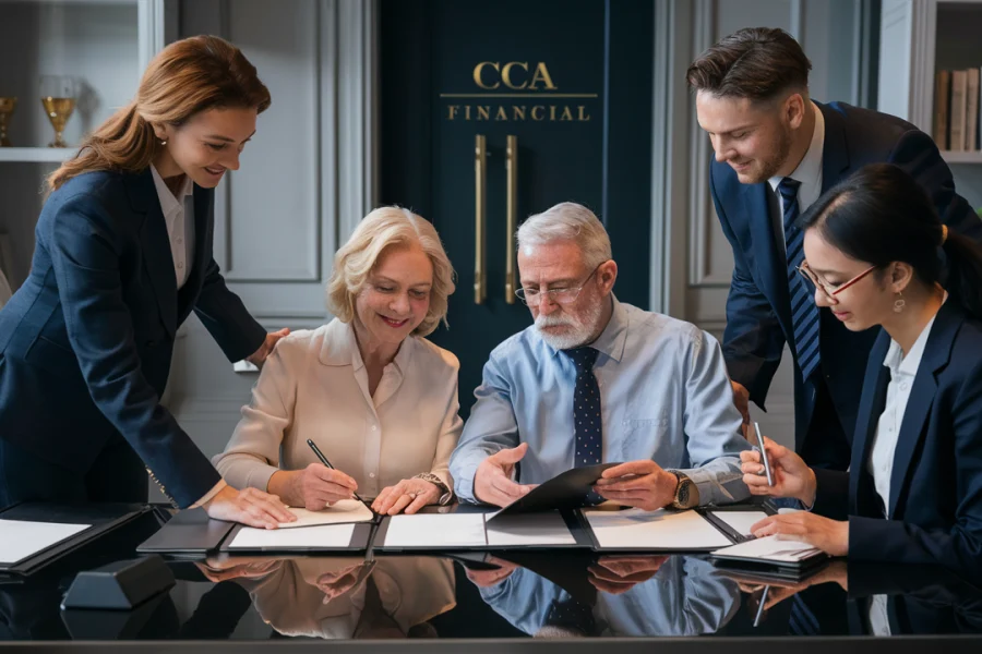 CCA FINANCIAL | LOAN NOTE INVESTMENT